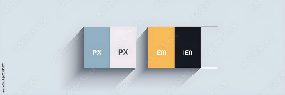 Visual Explanation of PX vs EM in Web Design: Relative and Fixed-Length ...
