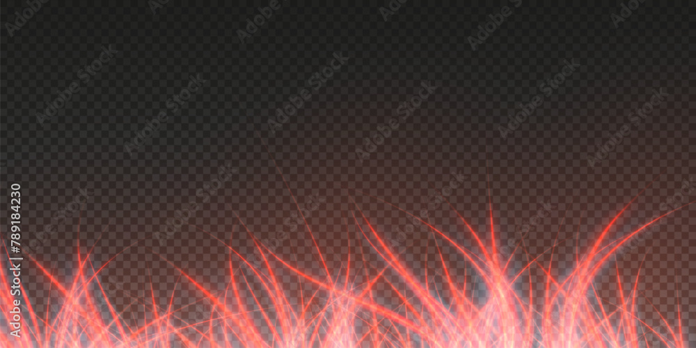 Burning hot sparks effect with embers burning ash and smoke flying in ...