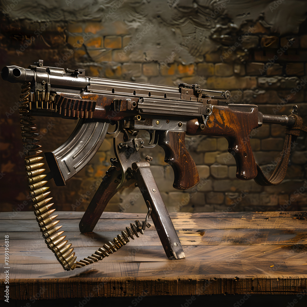 Unveiling the Robustness and Craftsmanship of the Iconic PK Machine Gun ...