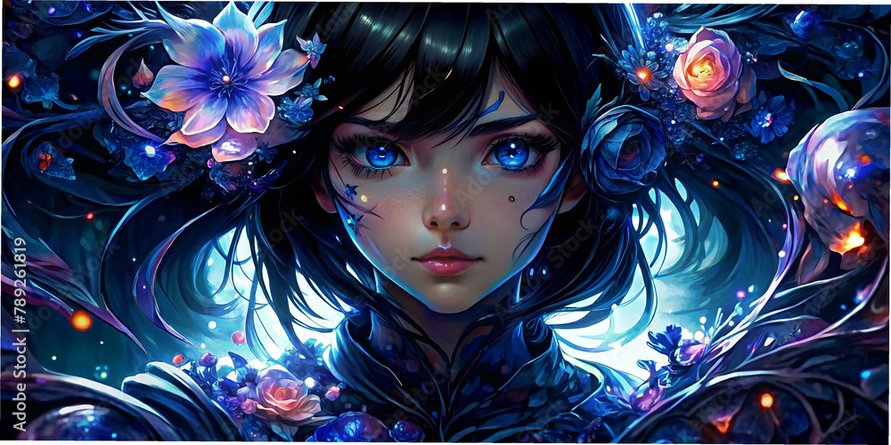 Anime woman 3D, characters, graphics, game character, design, animation ... Anime woman 3D, characters, graphics, game character, design, animation ...