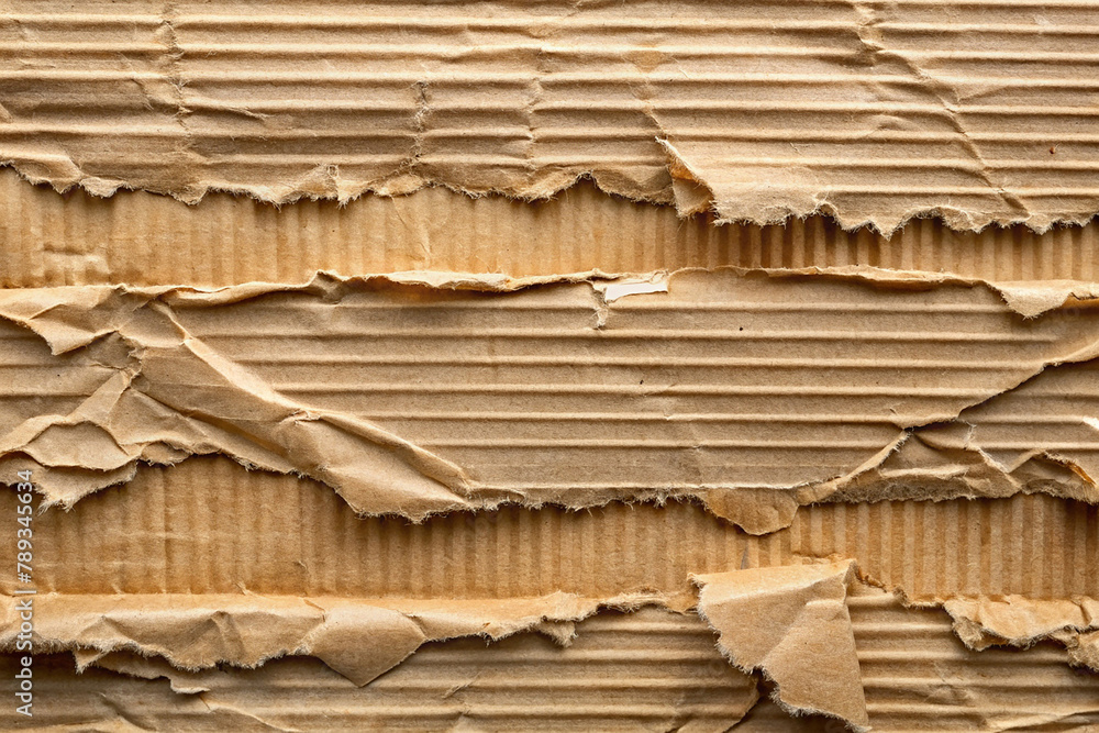 Ripped Cardboard Texture: A texture resembling torn and distressed ...