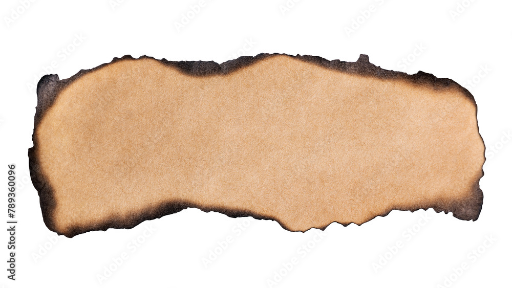 Poster Burnt paper piece png sticker, transparent background – Wall Art ...