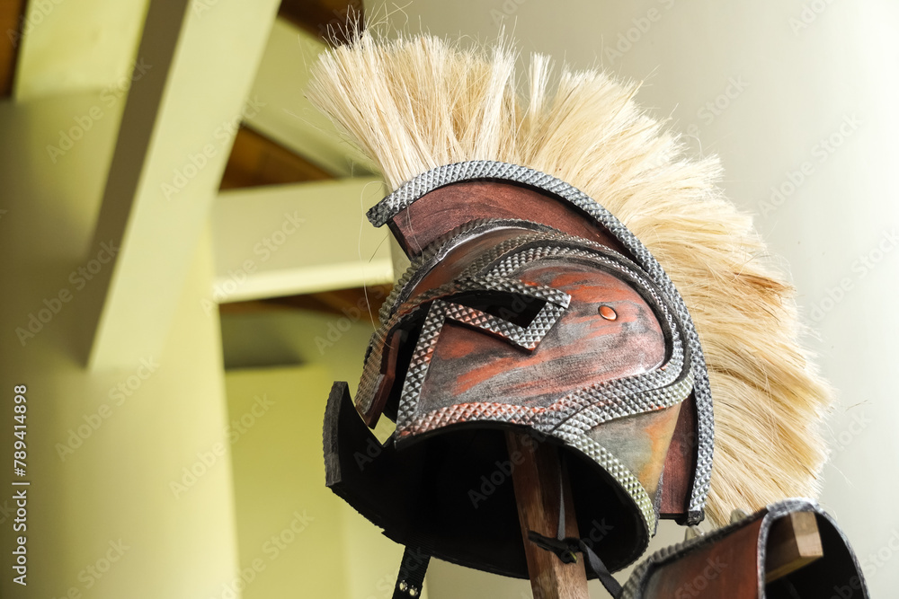Roman Soldiers Helmet for Theatrical performance of the story of the ...