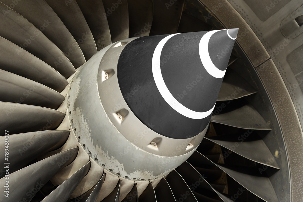 Boeing 777 Rolls Royce Trent 800 Aircraft Jet Engine Stock Photo ...