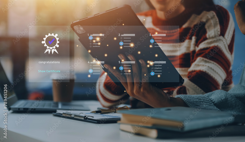 Online digital audit survey form, assessment test survey on technology ...