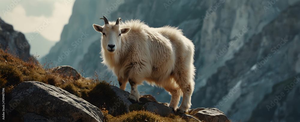 Alpine Affection: A Heartwarming Journey of a Mountain Goat Family ...