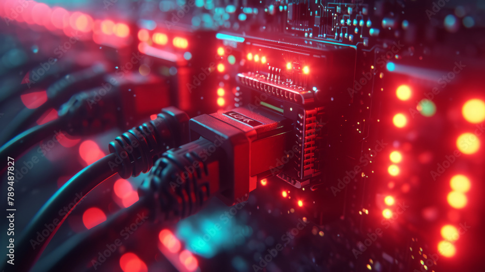 Information Technology Computer Network, Telecommunication Ethernet ...