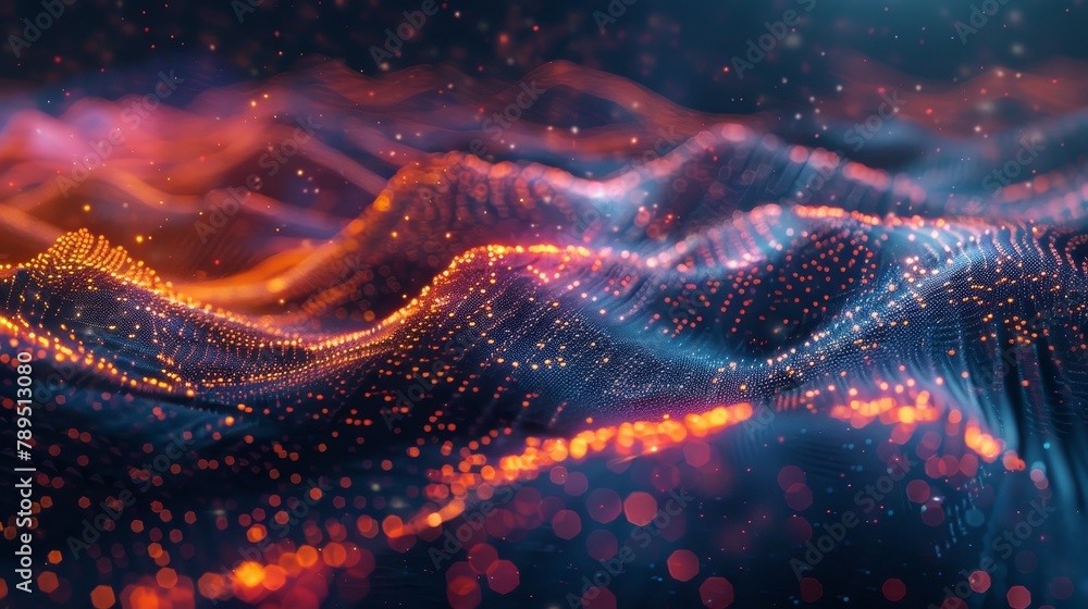 Picture a backdrop that blends dark, mysterious shades with vivid ...