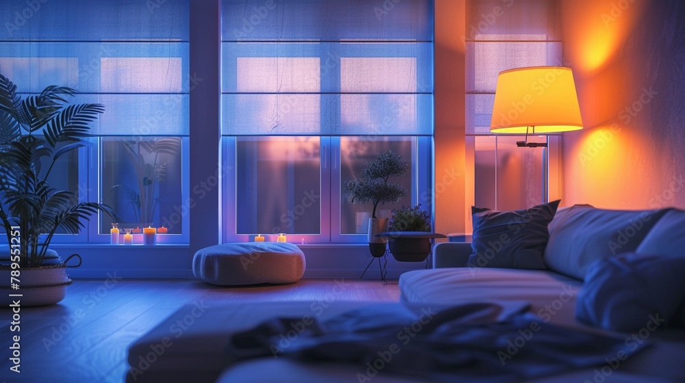 Envision a WindowShadeLamp that transforms your window coverings into ...