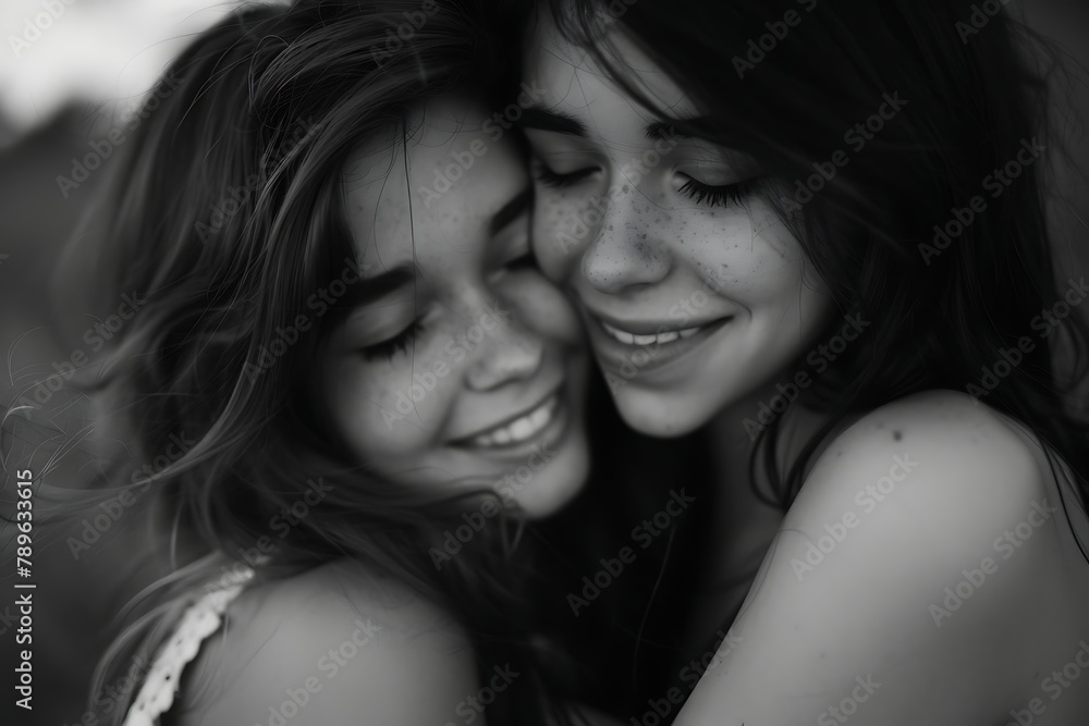 Best friends forever. Two best friends pictured together . Stock ...