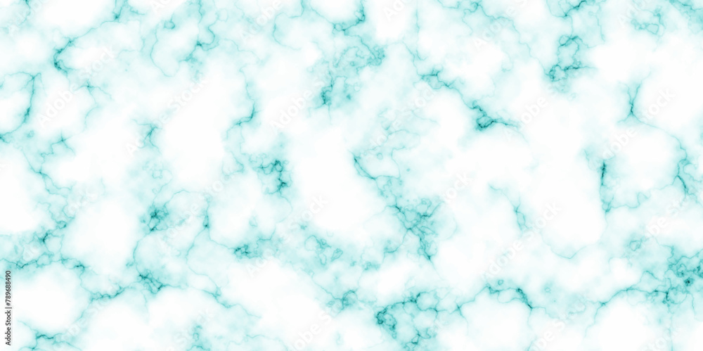 White and teal natural cracked marble texture background vector. Marble ...