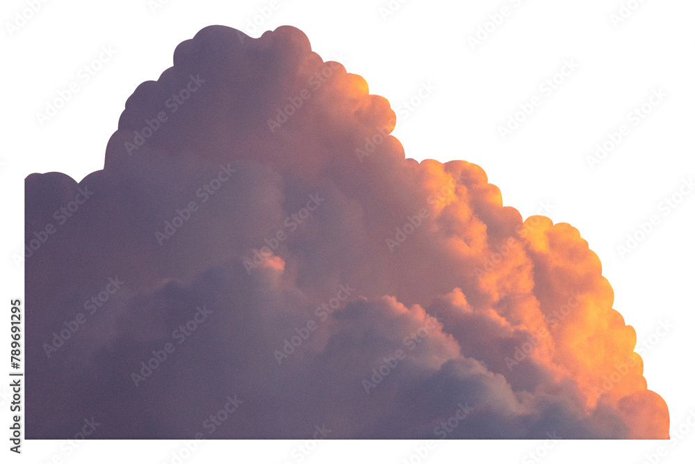 Cloud png border, sky element, transparent background Stock ...