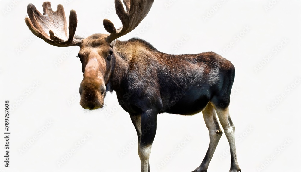 Moose - Alces alces - the worlds tallest, largest, heaviest species of ...