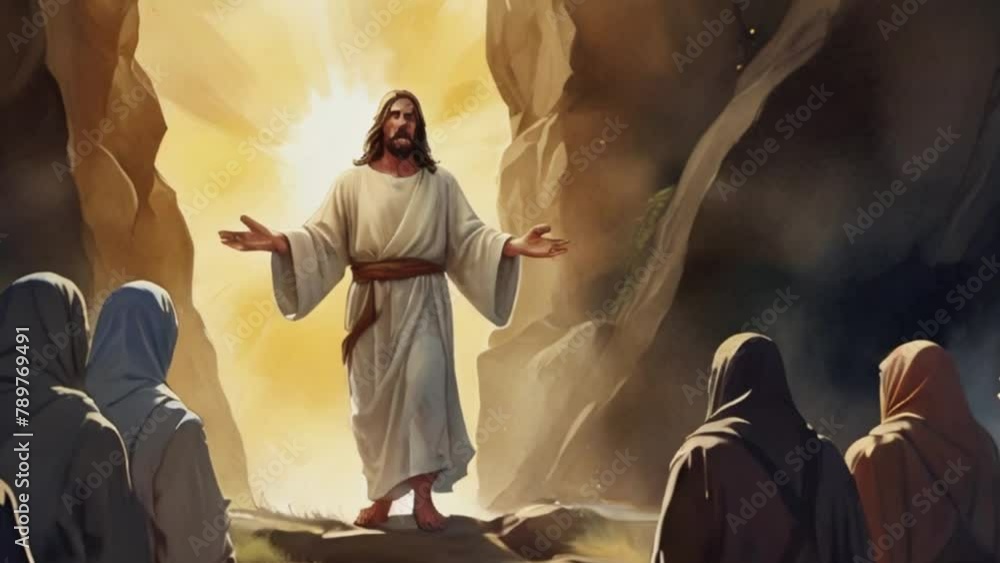 Resurrection of Jesus: Jesus appears to his followers. Life of Jesus ...