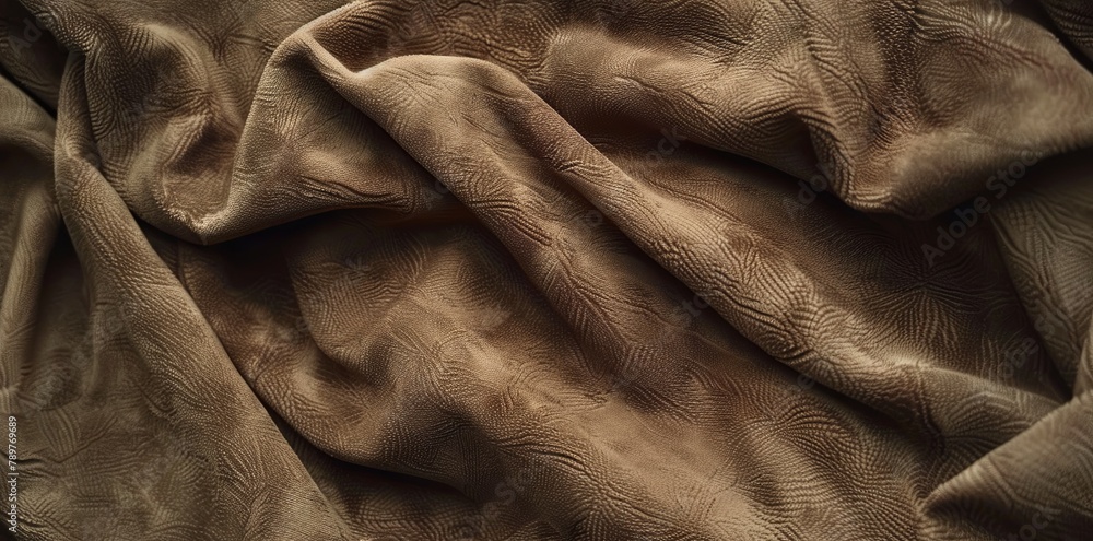 High-res scan of luxurious nubuck leather texture. Soft velvety nap on ...