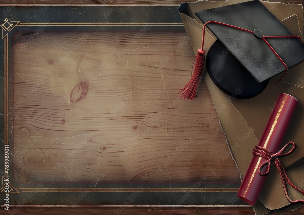 Graduation Announcement High School College University Card ...