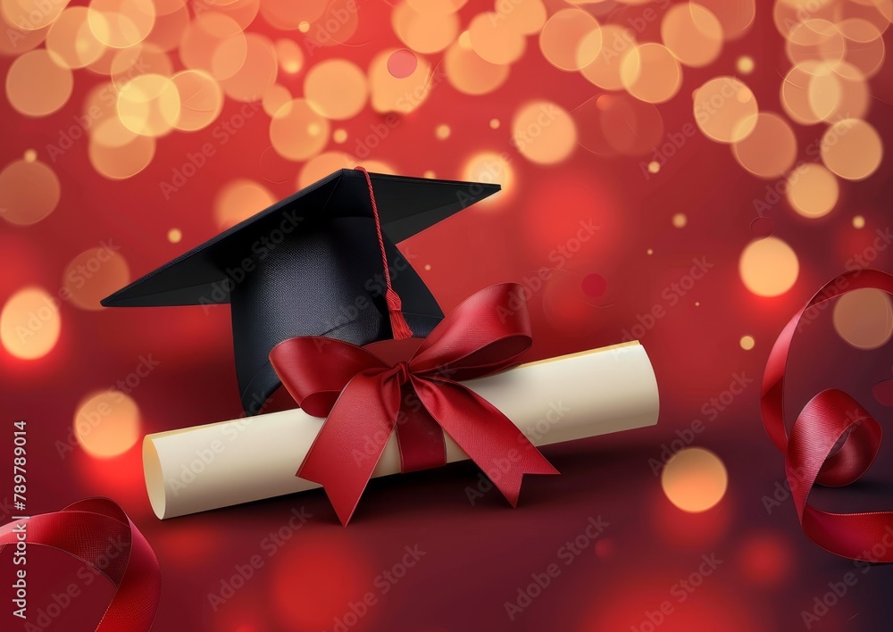 Graduation Announcement High School College University Card ...