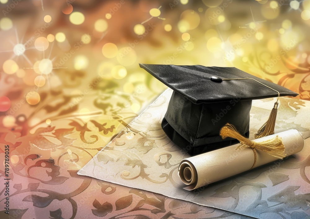 Graduation Announcement High School College University Card ...