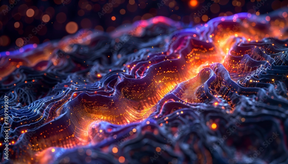 Microscopic landscape of the cerebral cortex, highlighting cortical ...