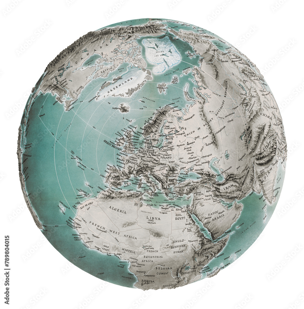 PNG World map, planet Earth graphic, transparent background Stock ...