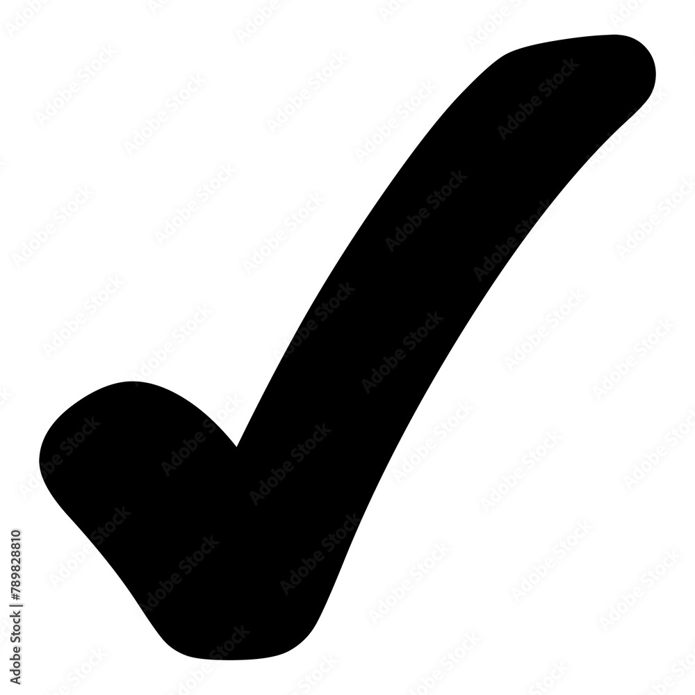 Correct tick png sticker, symbol transparent background Stock ...