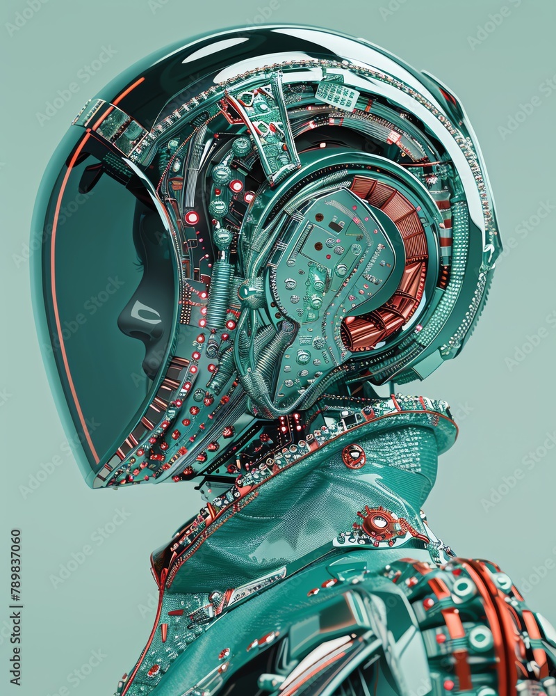 Explore the intersection of technology and haute couture through a side ...