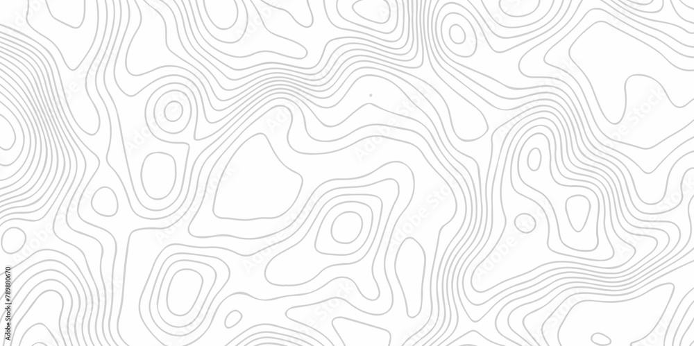 Seamless pattern with lines White wave paper curved reliefs abstract ...