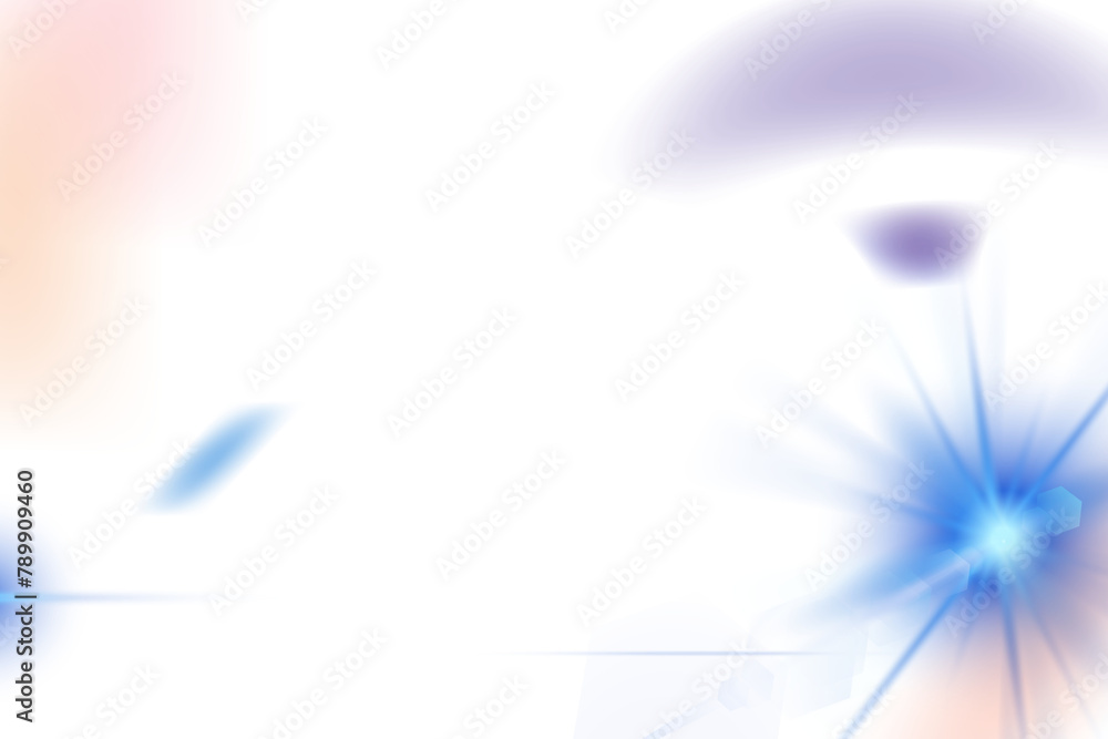 Png blue lens flare border frame Stock Illustration | Adobe Stock