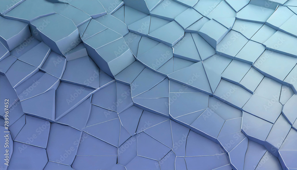 Blue gradient blocks abstract background enhancing clean minimal light ...