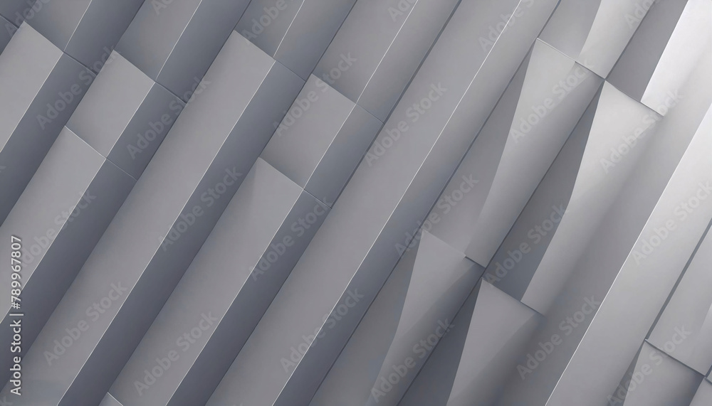 Minimalistic elegance gray gradient blocks create abstract background ...