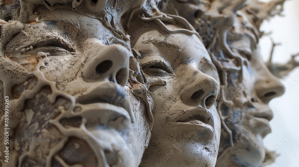 ภาพประกอบสต็อก Bring together surrealism and dystopian visions in a ...