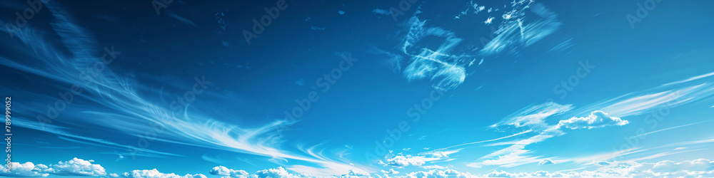 Panoramic sky views showcasing dynamic cloud formations and light play ...