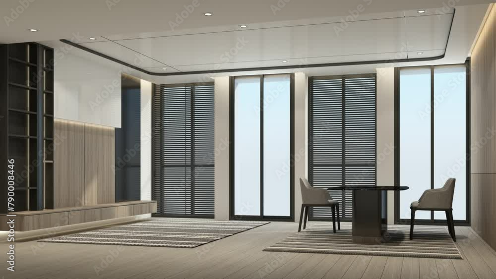 Interior design apartment house a living room and dining room ...