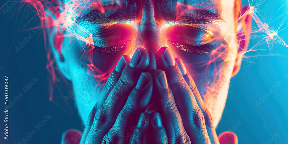 Sinusitis Strain: The Facial Pressure and Congestion - Visualize a ...