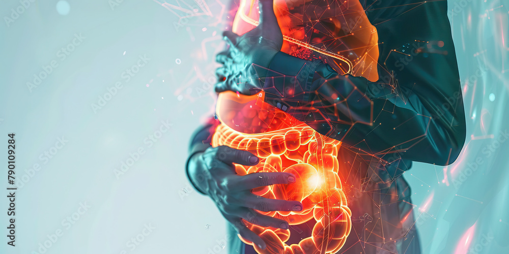 Gastric Grief: The Abdominal Cramps and Bloating - Imagine a person ...