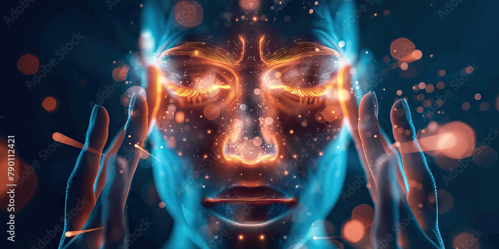 Sinusitis Strain: The Facial Pressure and Congestion - Visualize a ...