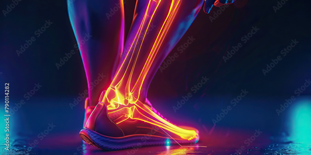 Shin Splint Strain: The Leg Pain and Swelling - Visualize a person ...