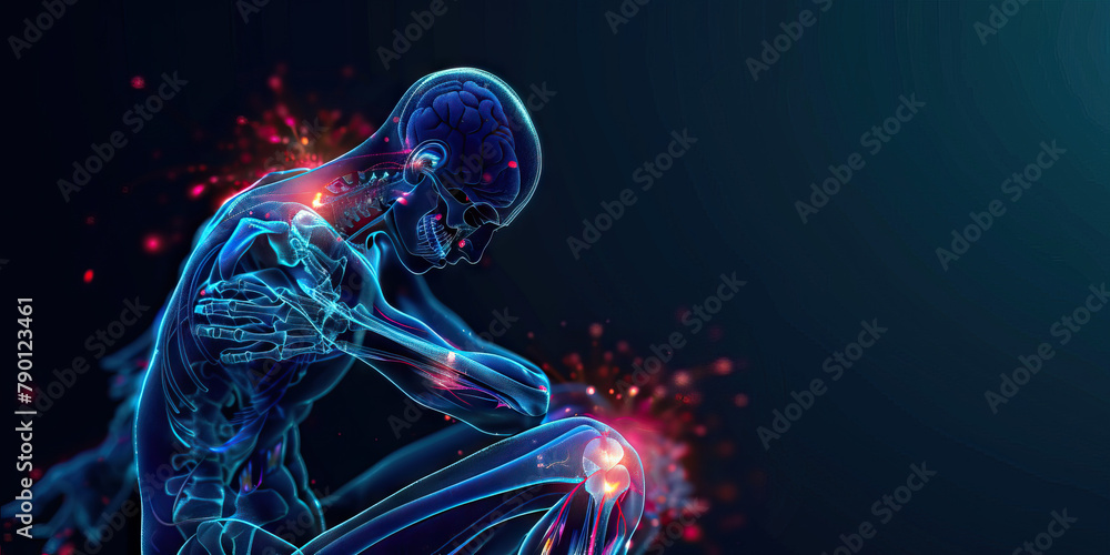 Bursitis Blues: The Joint Pain and Tenderness - Picture a person with a ...