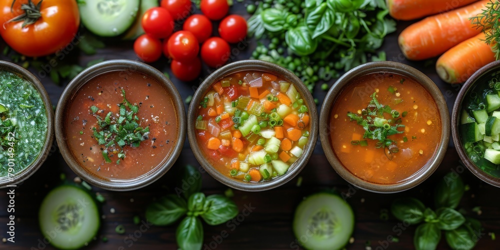 food. soup. a mug of soup. delicious food. the pattern. a beautiful ...