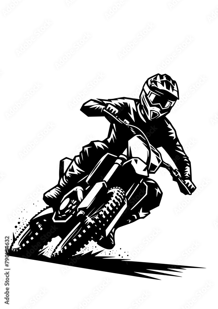 Motocross SVG, Dirt bike SVG, Racer SVG, Rider SVG, Motocross ...