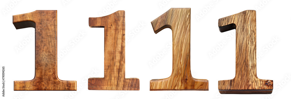 Pack of a alphabet number 1 Letter on Transparent Background - Ai ...