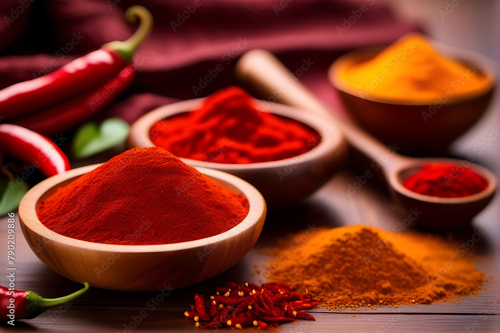 Indian Garam Masala, Red Chili Powder, Indian spices, turmeric ...