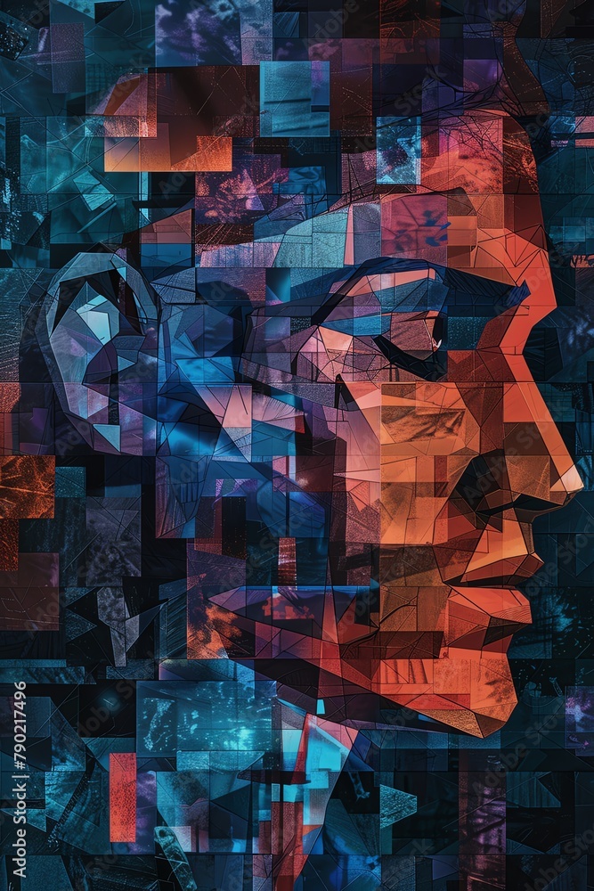 Explore the intersection of Cubism x Cognitive Dissonance + Dramatic ...