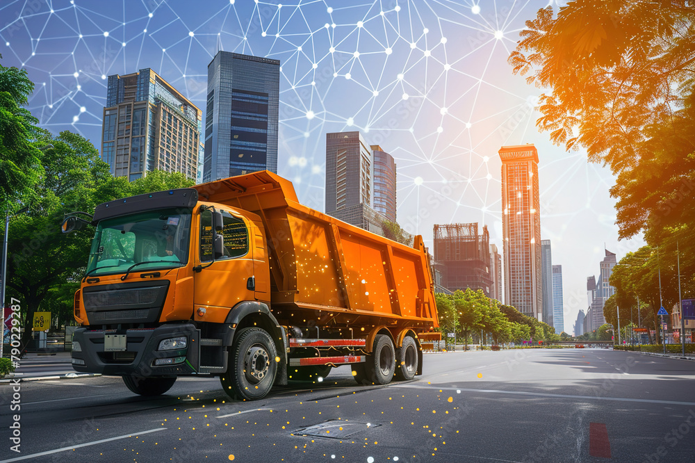 An urban environment with IoT-enabled waste management systems ... An urban environment with IoT-enabled waste management systems ...
