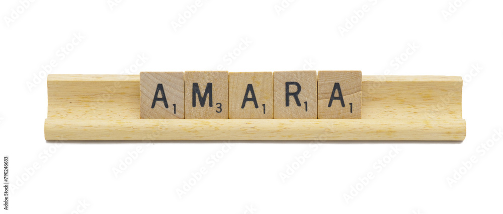 Miami, FL 4-18-24 popular baby girl first name of AMARA made with ...