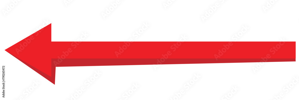 Red right arrow icon. Icon red arrow direction on a white background ...