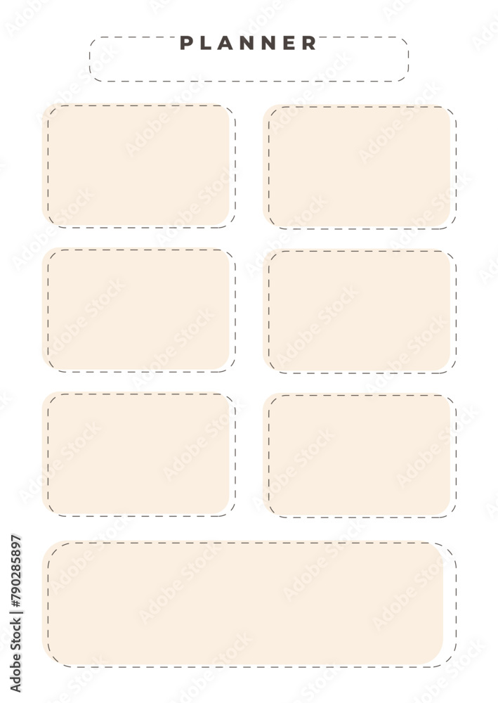 Planner weekly and days organizers for schedule list with checklists ...