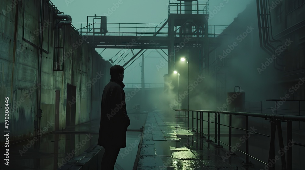 The atmosphere is morally ambiguous, with characters grappling with ...