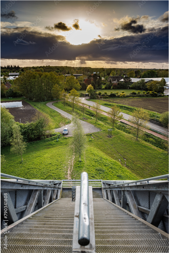 Polder View from Bliksemschicht Watchtower by Martien Kuipers on ...