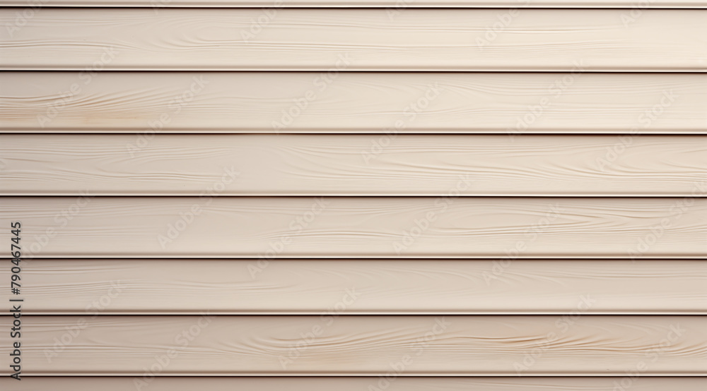 Photo of beige vinyl siding texture, closeup view against a flat ...